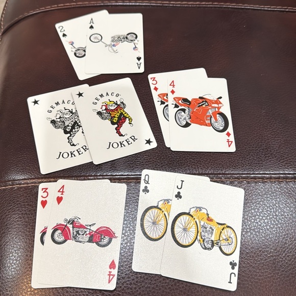 Art of the Motorcycle | Games | Nwt Art Of The Motorcycle Playing Cards ...